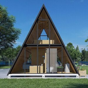 Rumah Segitiga Desain, Konstruksi, dan Implementasi